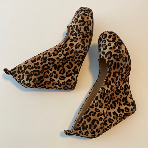 Forever 21 | Shoes | Leopard Print Wedges | Poshmark